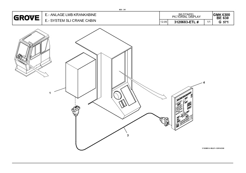 Grove 3327081 - CENTRAL UNIT EKS 5 REV 2